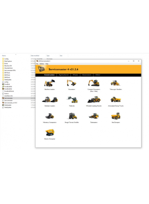 JCB ServiceMaster 4 v22.4.2 [04.2022] Diagnostic Software