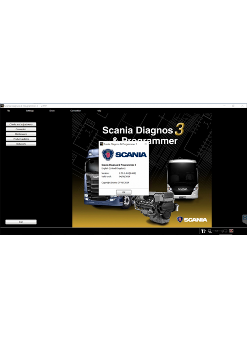2025.03 newest version Scania SDP3 v 2.64.2 Diagnostic & Programmer program