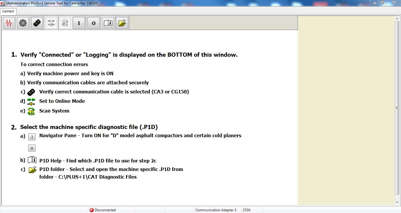 CAT PLUS+1 Service Tool for CAT 190325