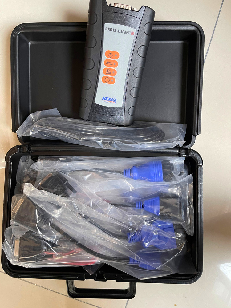 NEXIQ 125032 USB Link 24V Heavy Duty Diesel Truck Diagnose Scanner ...